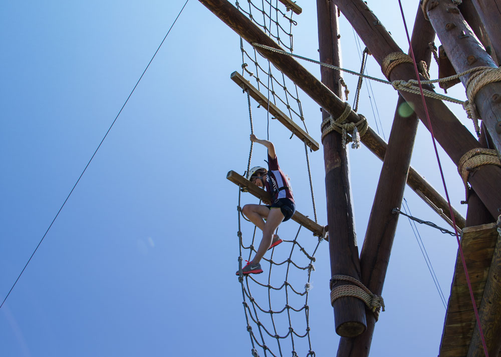 Cathleen Stone Island, Boston, MA Challenge Course